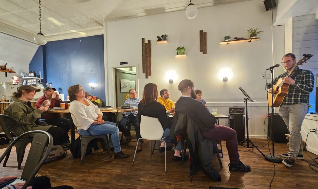 Pearl Street cafe launches open mic night featuring coffee, kindness ...