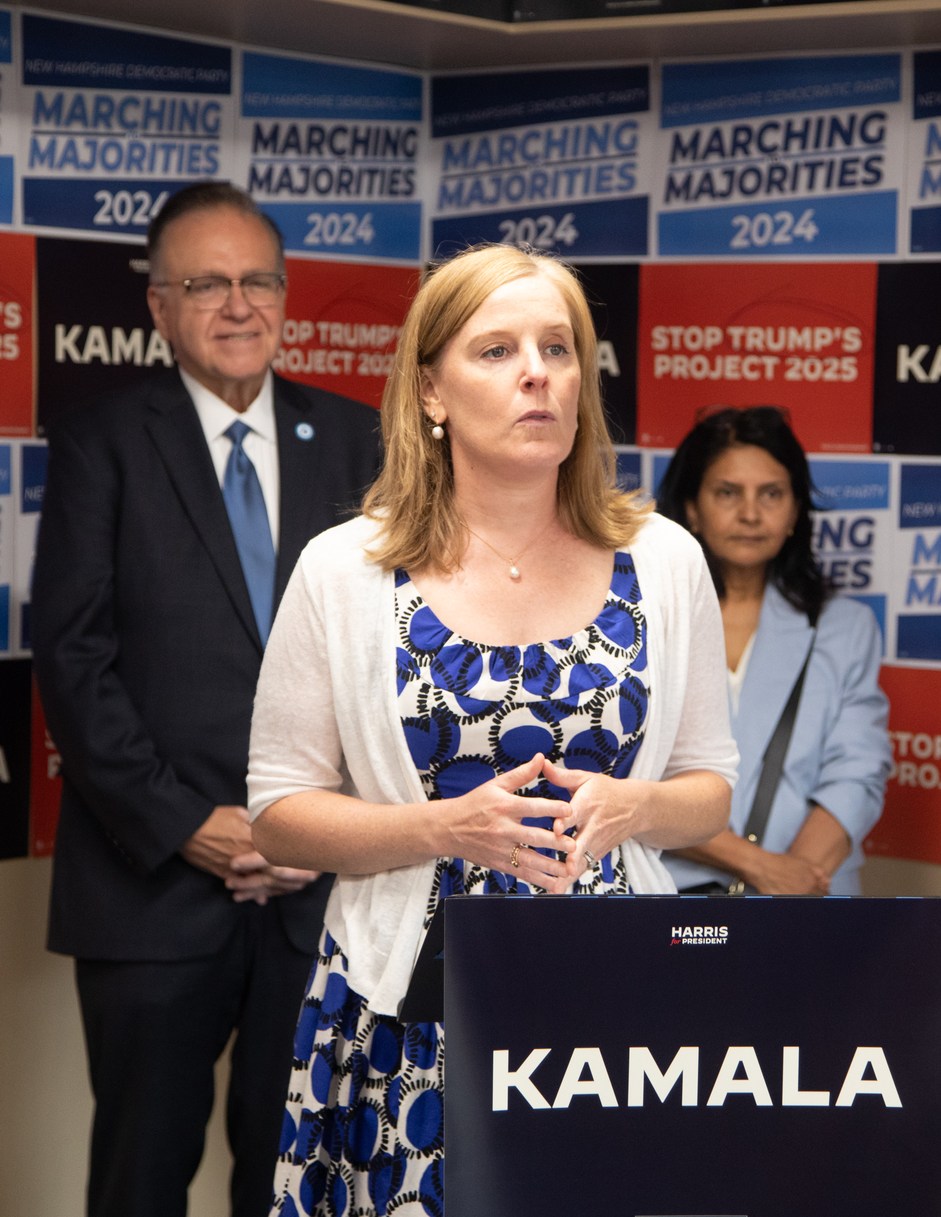 First Harris Campaign press conference held in Nashua » Nashua Ink Link