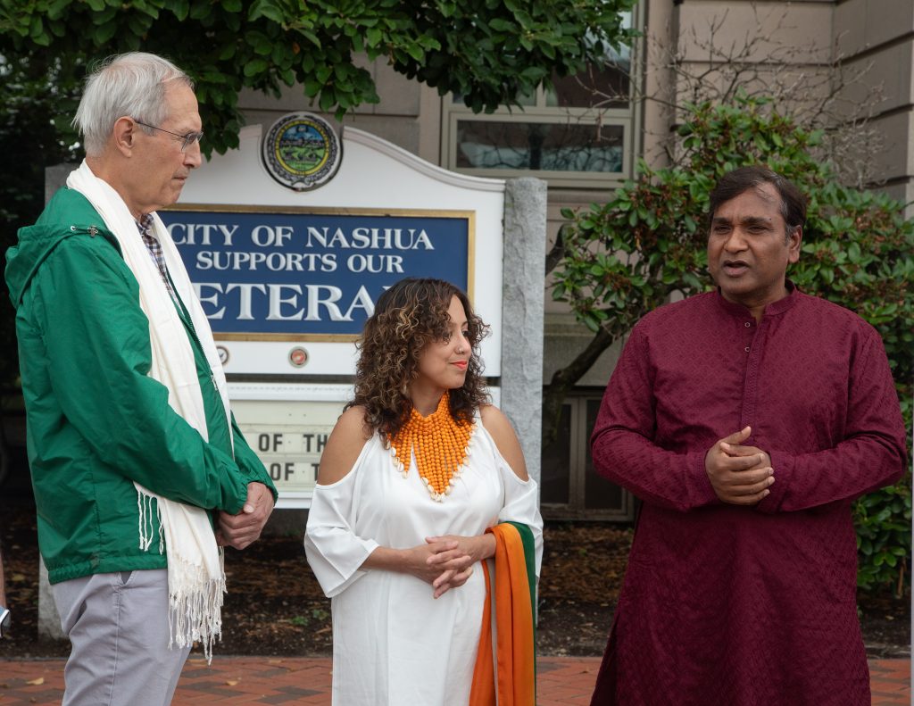 Nashua commemorates Indian Independence Day - Flag Raising at City Hall ...