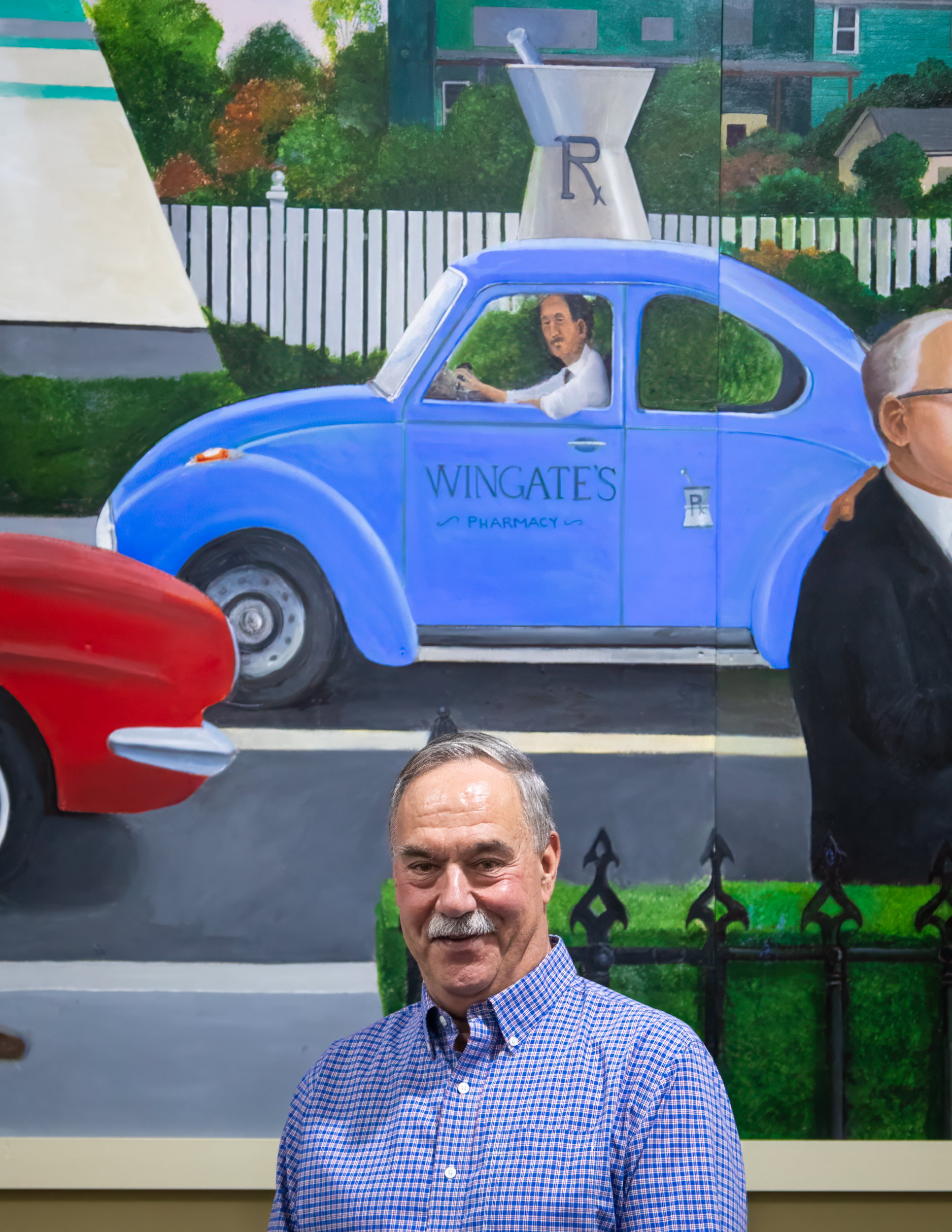 The third time is a charm as the Yankee Flyer mural gets a new home in ...