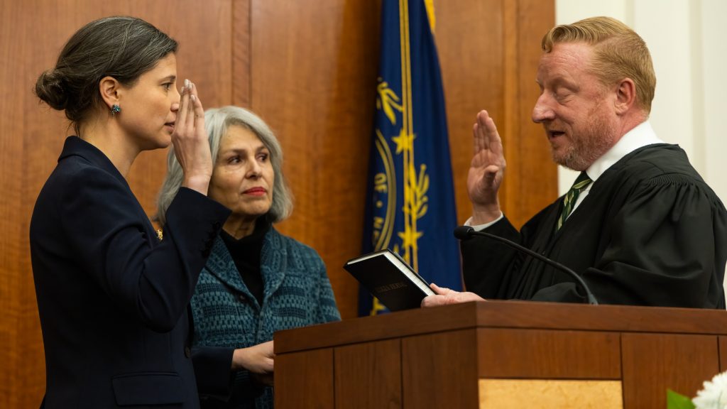 Goodlander sworn in, says she's ready to 'cut through the noise' and ...