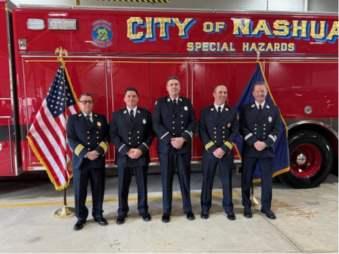 5 promotions among Nashua Fire Rescue ranks » Nashua Ink Link
