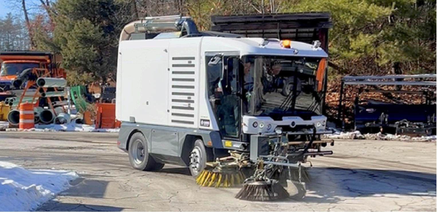 Public Works tests electric street sweeper, aiming for cleaner, quieter ...