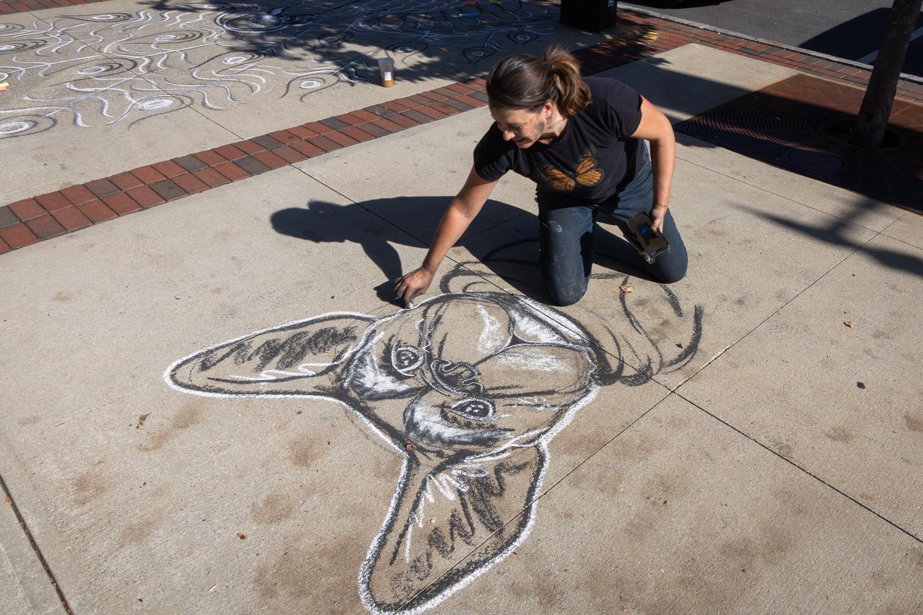 Great American Downtown holds first Coloring Main Street public art ...