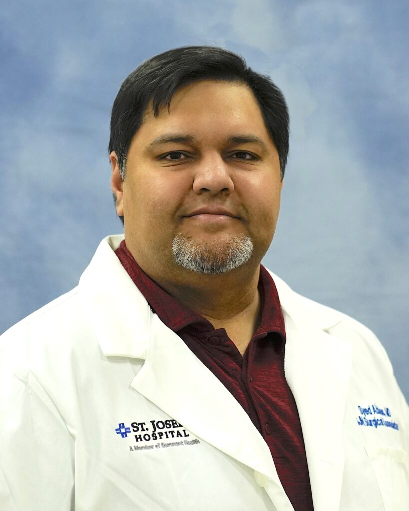 St. Joseph Hospital welcomes Dr. Syed Abbas to surgical team » Nashua ...